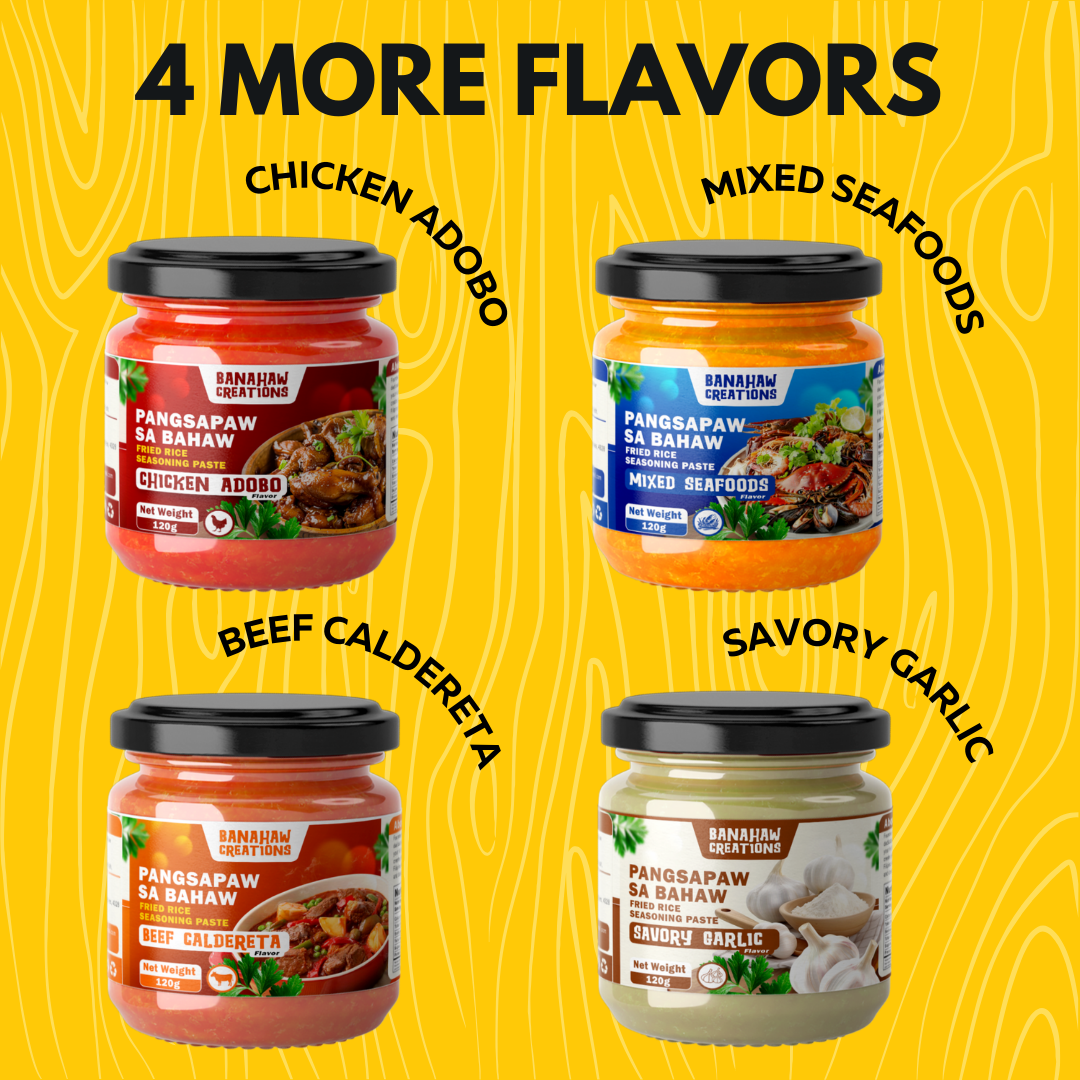 Banahaw Creations Fried Rice Seasoning Paste Pangsapaw sa Bahaw Pork K ...