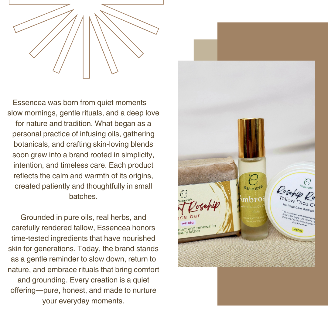Essencea Natural Ointment 25g | Plant-Based Skin Balm for Soothing, Mo ...