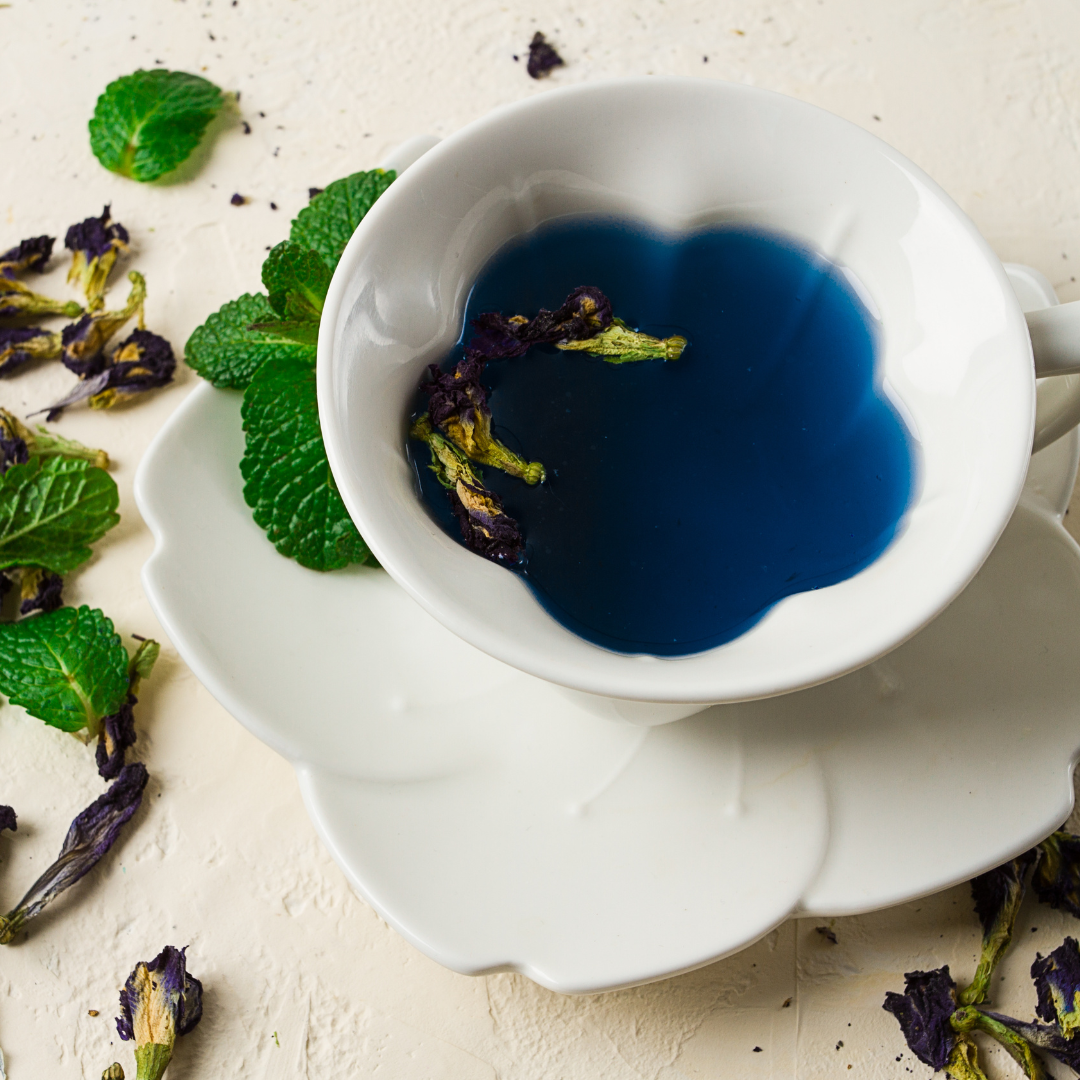 Figtree Farms Blue TernaTea Loose Flower Tea | Blue Butterfly Pea ...