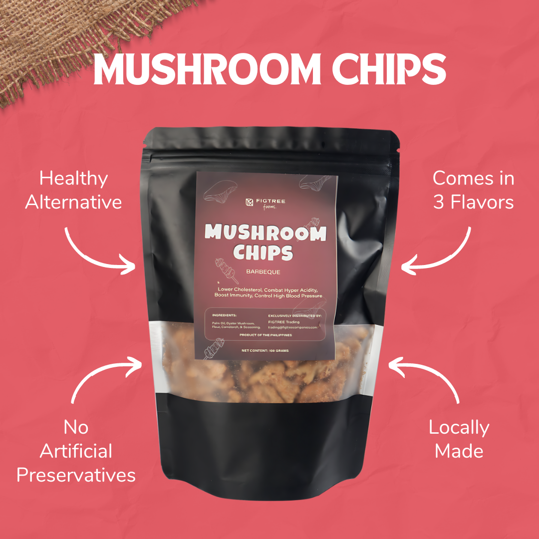 Figtree Farms Mushroom Chips 100g | Healthy, Delicious, Low Calorie Sn ...