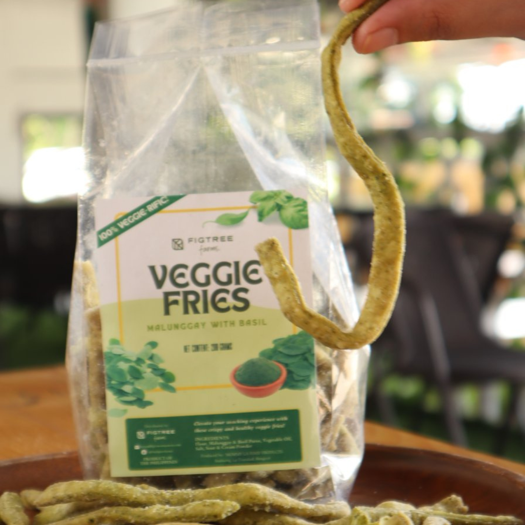 Figtree Farms Veggie Fries Malunggay with Basil 200g | No Preservative ...