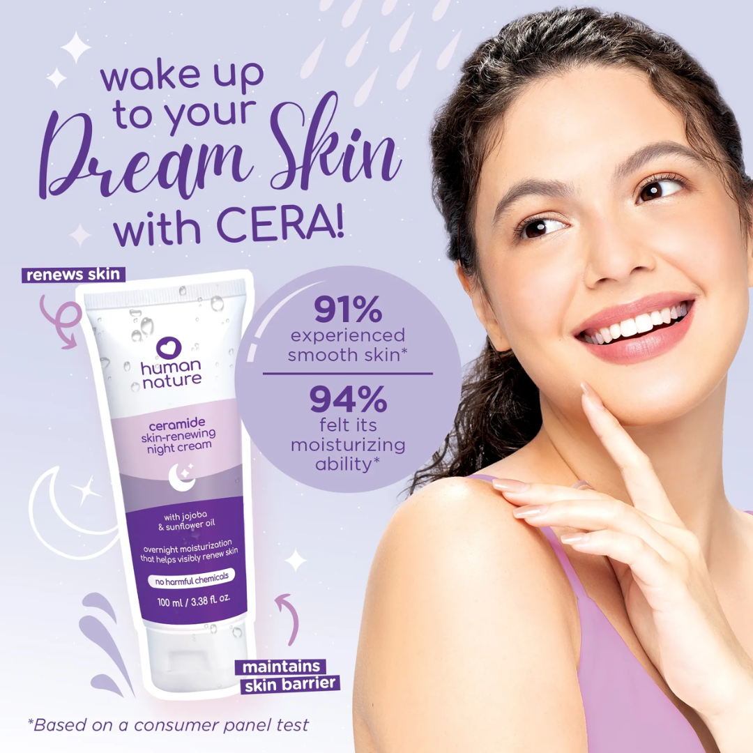 Human Nature Ceramide Skin-Renewing Night Cream 100ml – Ecoshoppe PH