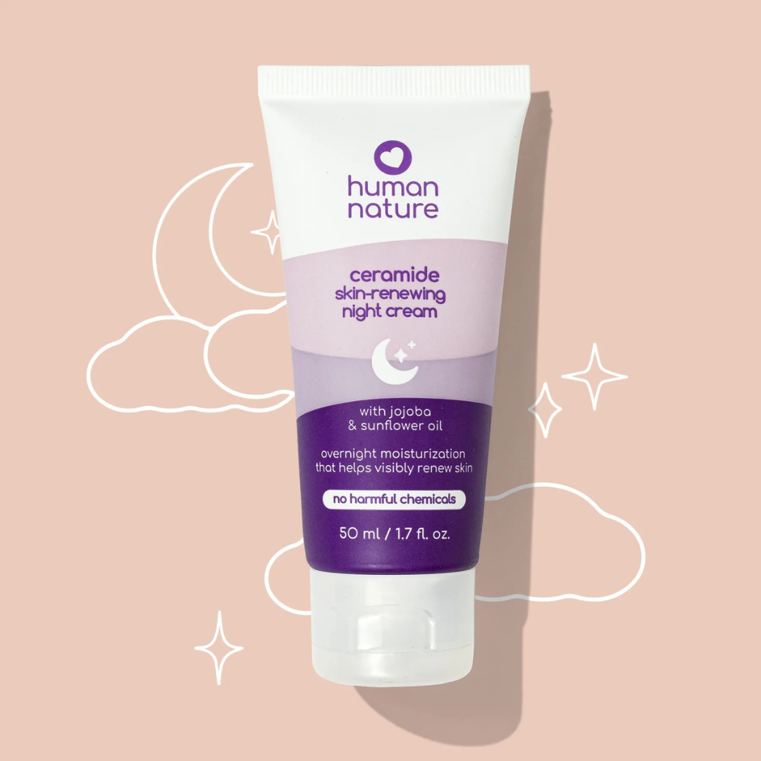 Human Nature Hyaluronic Acid Day Moisturizer and Ceramide Night Cream ...