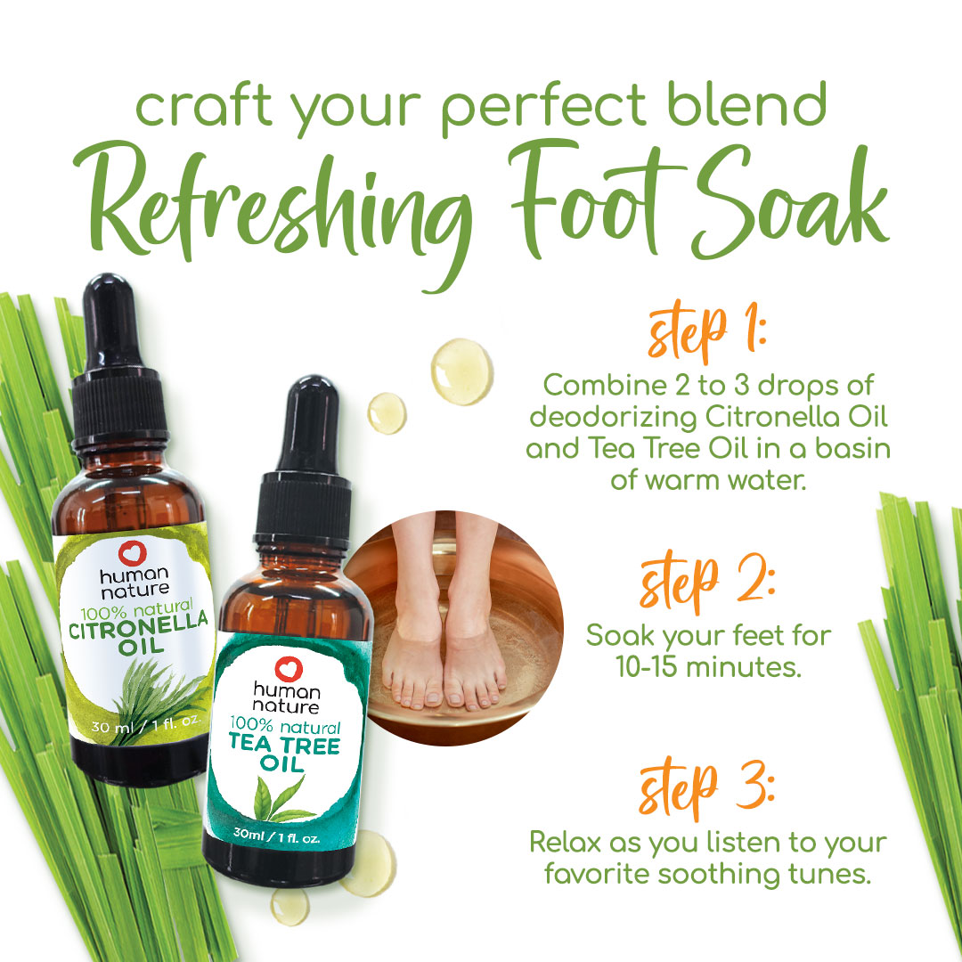 Citronella Essential Oil - Human Nature Insect Repellent 30ml ...