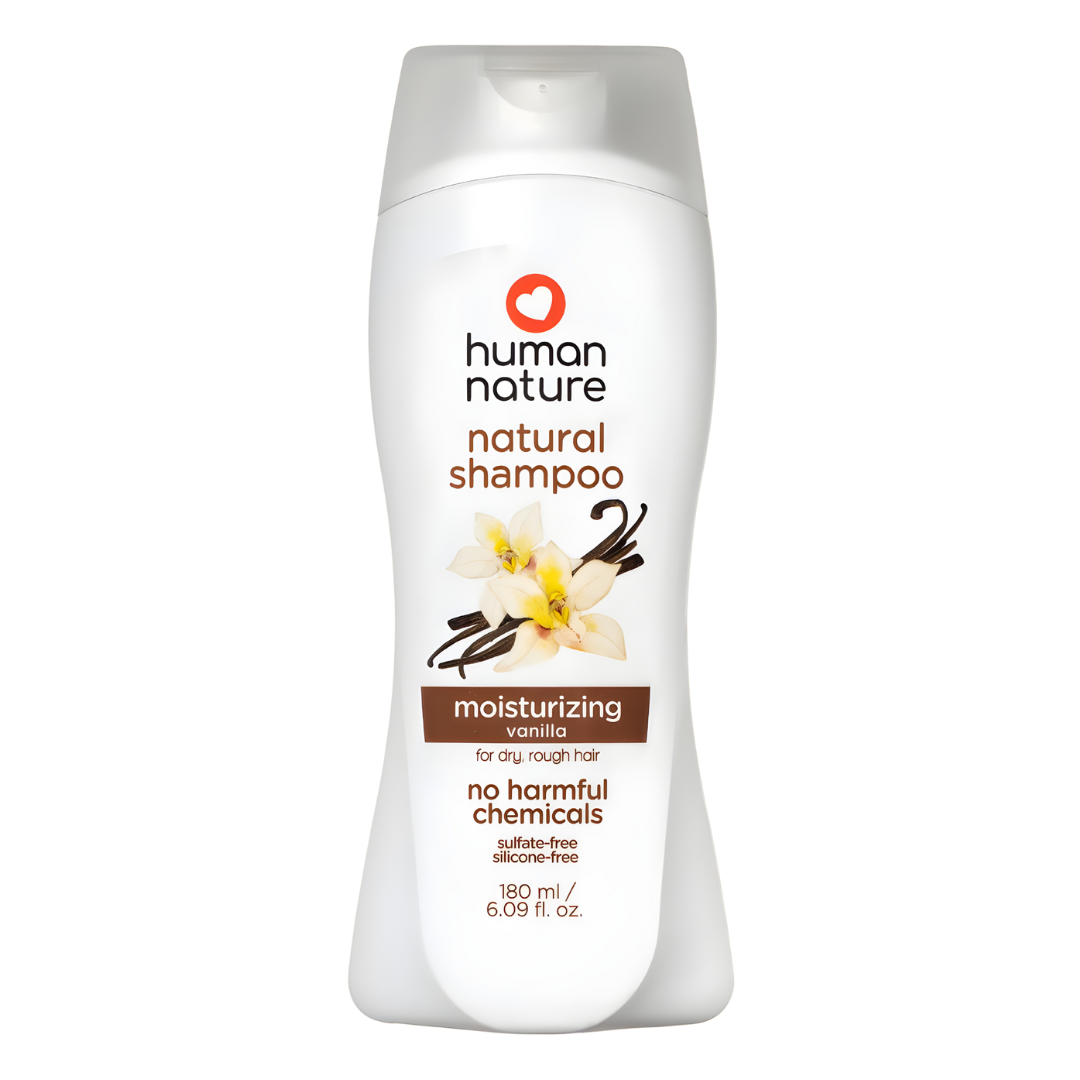 Human Nature Natural Moisturizing Shampoo For Dry, Rough Hair 180ml ...