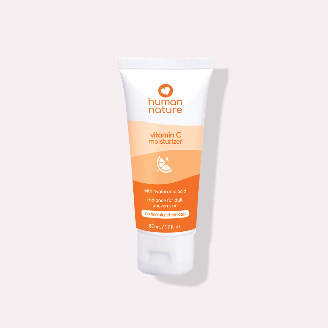 Human Nature Vitamin C Moisturizer 50ml | With Hyaluronic Acid, Radian ...