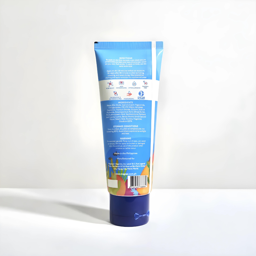 Reef-Safe Sunscreen SPF 50+ - MAGWAI Mineral Lotion PA++++ – Ecoshoppe PH