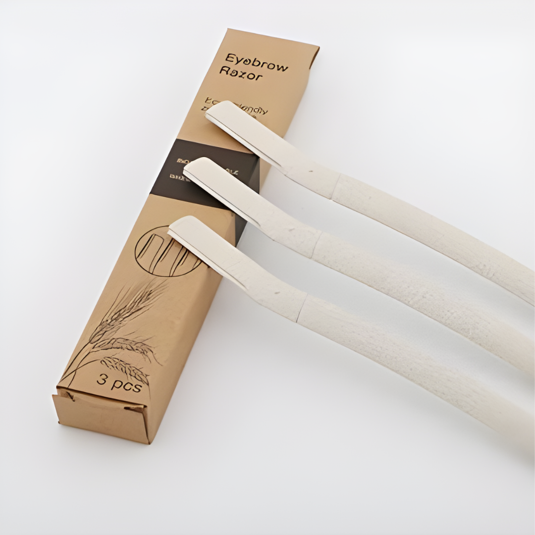 Wheat Eye Brow Trimmer, Eco-Friendly, Compostable (Pack of 3) by Proje ...