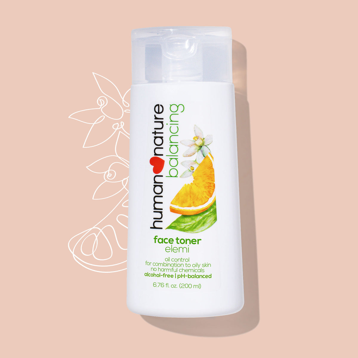 Human Nature Natural Balancing Face Toner with Elemi | Alcohol-Free, p ...